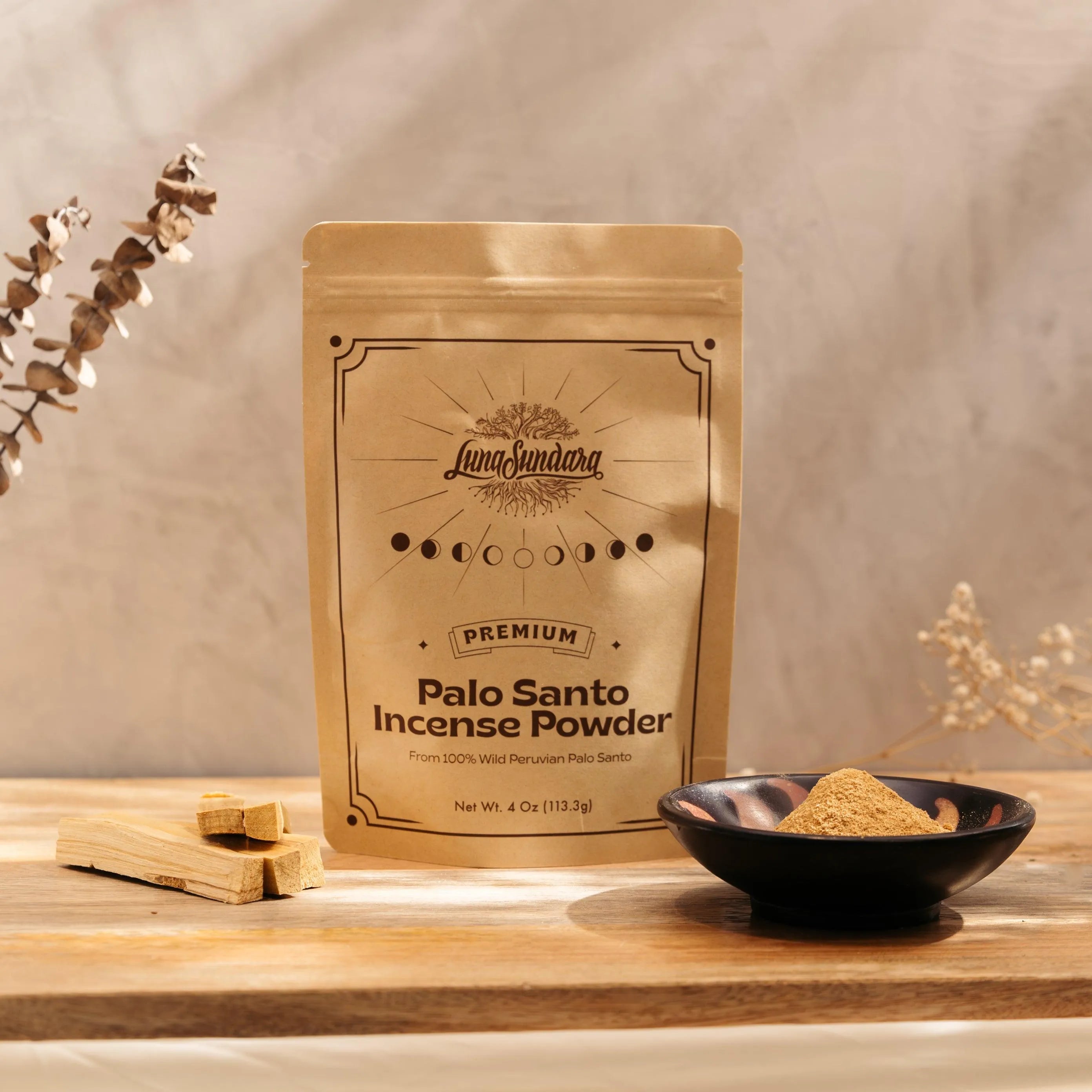 Palo Santo Incense Powder – Luna Sundara