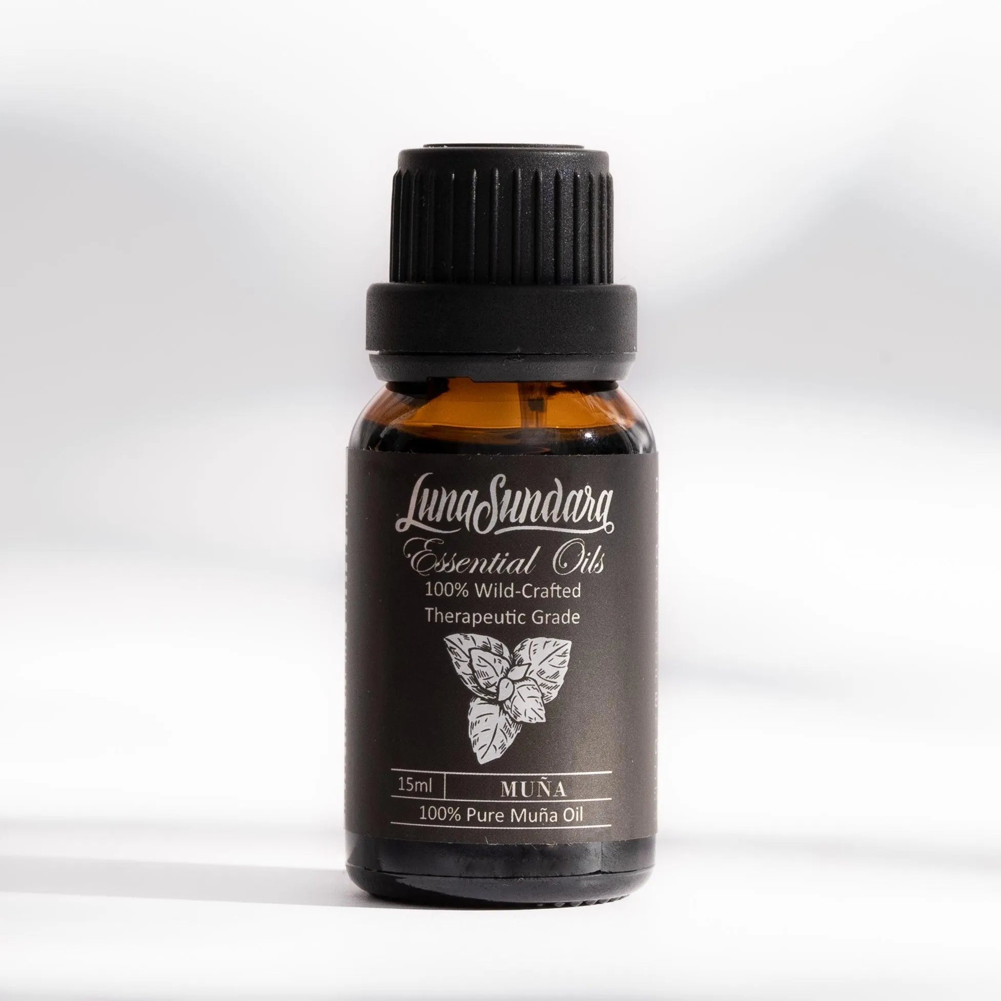 Muna Essential Oil 15 ml. 100% Pure WildCrafted – Luna Sundara