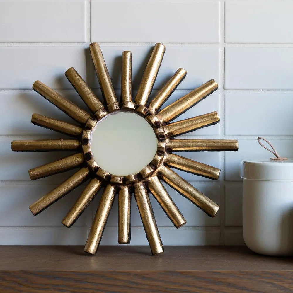Peruvian Wall Mirror - Sunburst – Luna Sundara