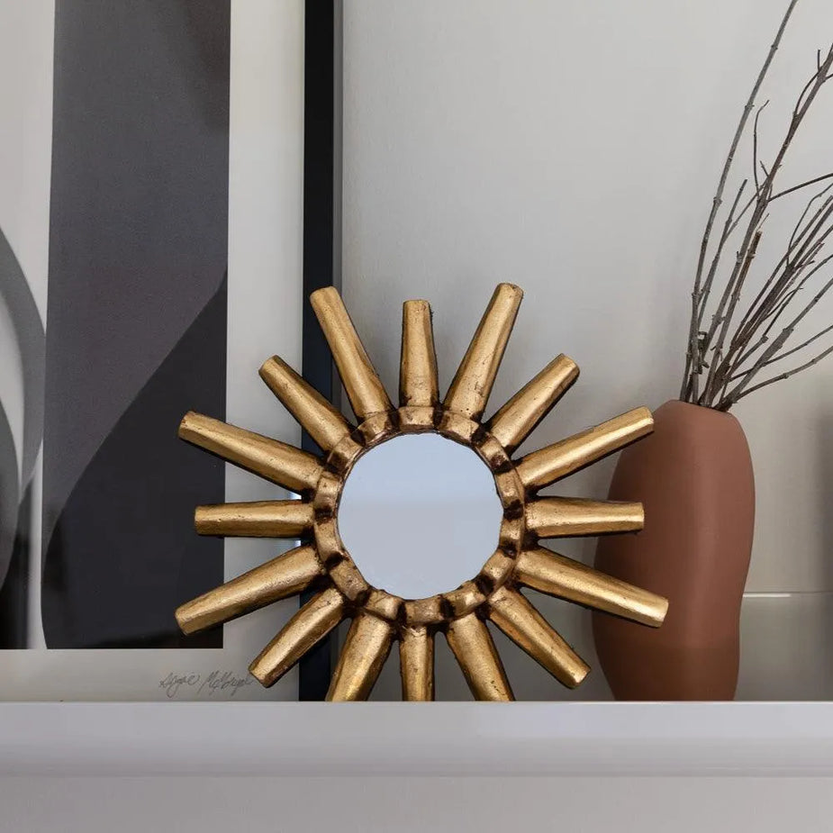 Peruvian Wall Mirror - Sunburst – Luna Sundara