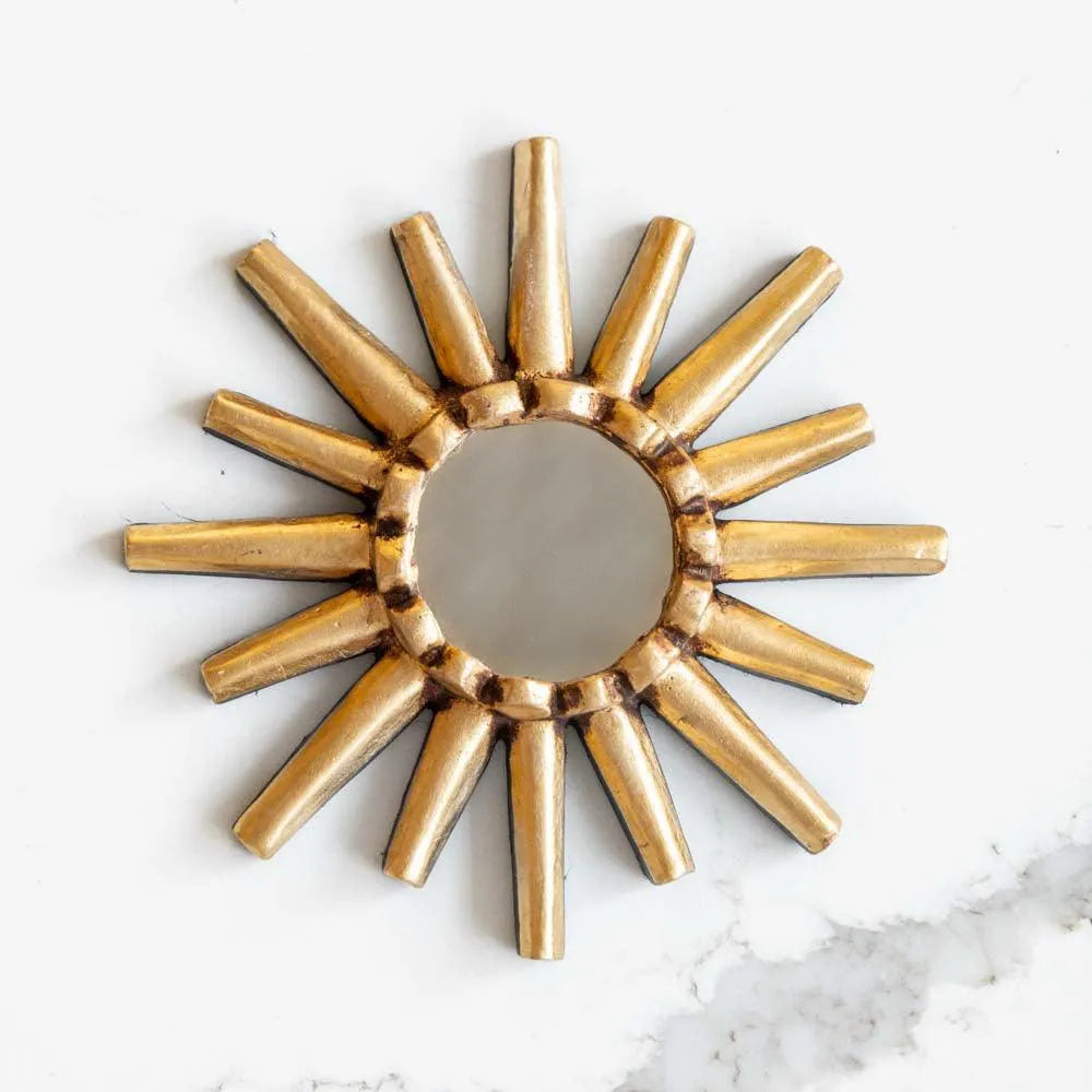 Peruvian Wall Mirror - Sunburst – Luna Sundara