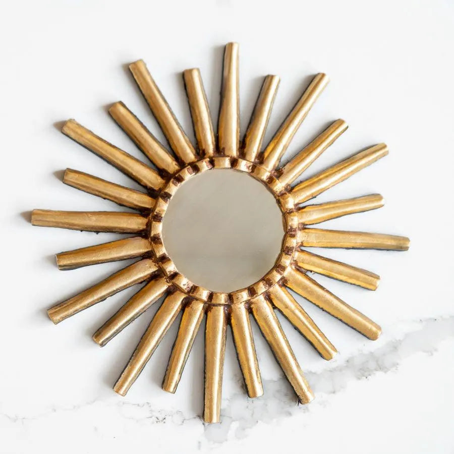 Peruvian Wall Mirror - Sunburst – Luna Sundara